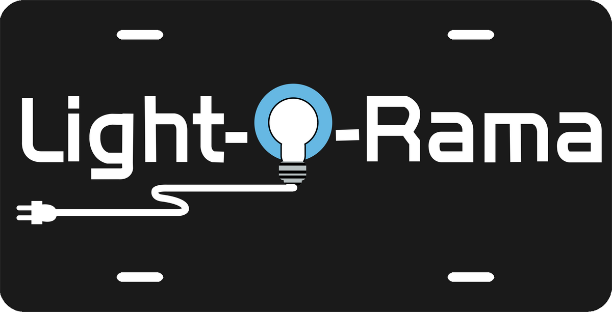 Custom Light-O-Rama License Plates – Cooltees Custom Apparel